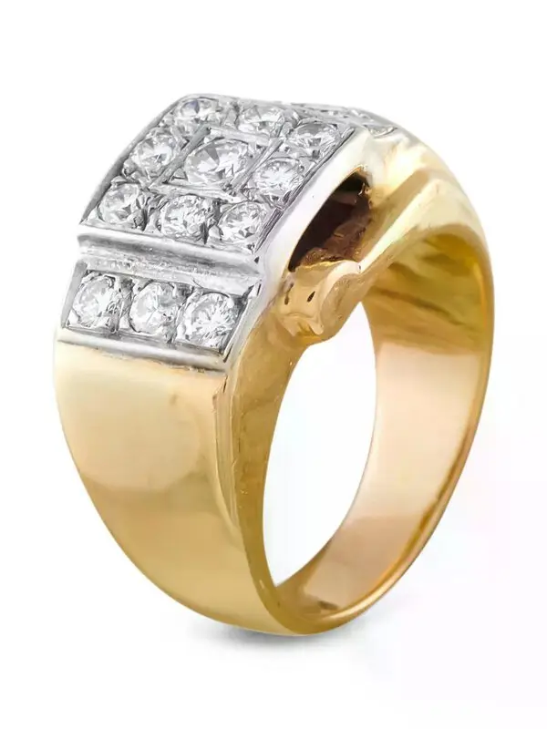 LB EXCLUSIVE Retro Diamond Ring - Gold