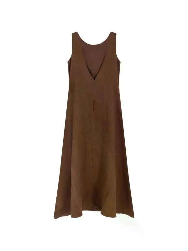 CO.GO Sleeveless Flared Long Dress