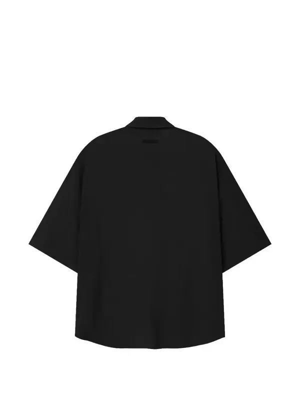 Fear Of God Silk-blend 3/4 Sleeve Button-up Shirt