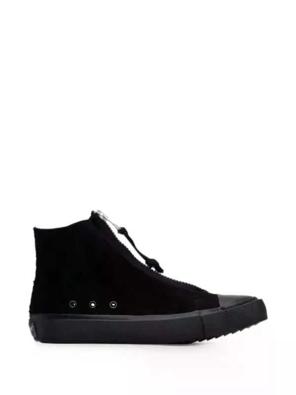 Undercover Zip-front High-top Sneakers - Black