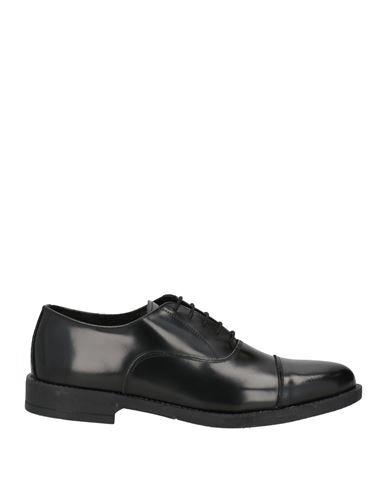 HERMAN & SONS Lace-up Shoes Size Leather - Black