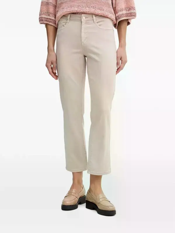 Joseph Ribkoff Logo-plaque Straight-leg Jeans