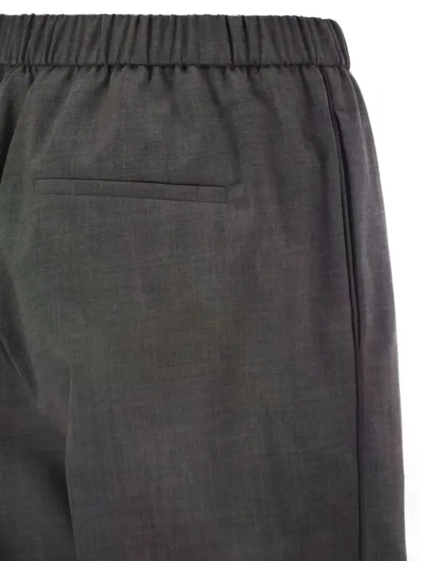 Peserico Elasticated-waist Straight-leg Trousers