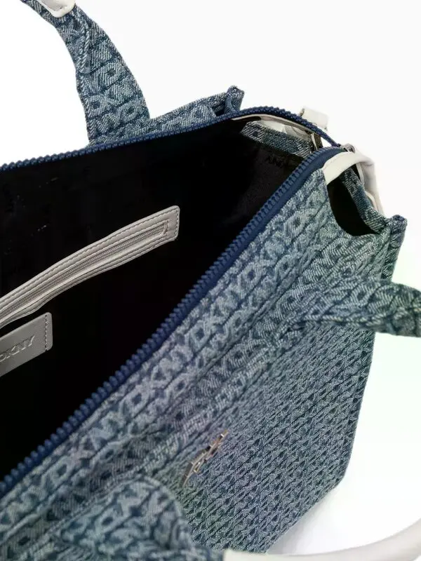 Dkny Logo Plaque Tote Bag