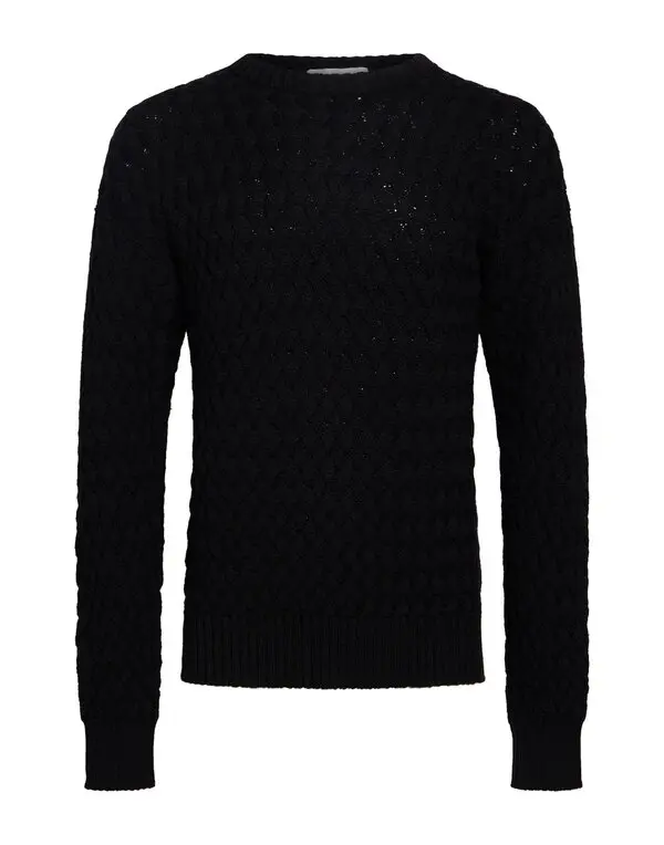 Alpha Studio Sweater Size Merino Wool - Black