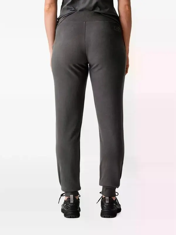 EA7 Logo-print Elasticated-waist Track Pants