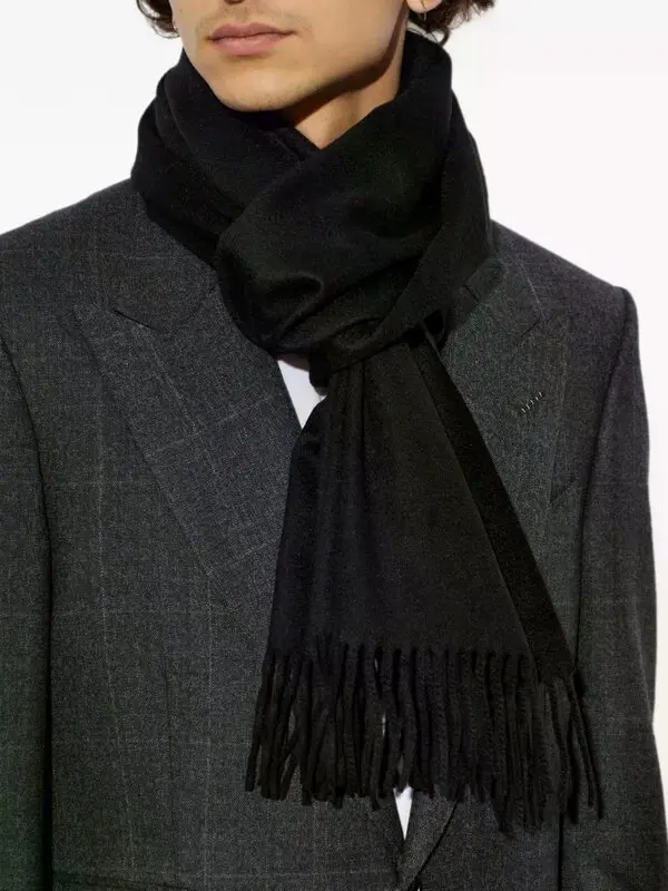 TOM FORD Fringed Cashmere Scarf