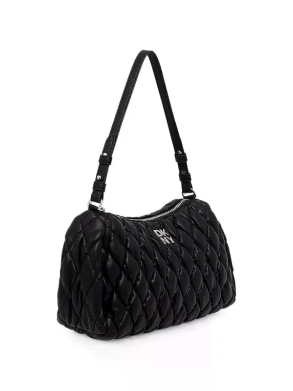 Dkny Remy Quilted Logo-plaque Shoulder Bag