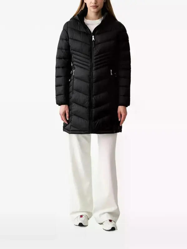 Dkny Quilted Hooded Jacket