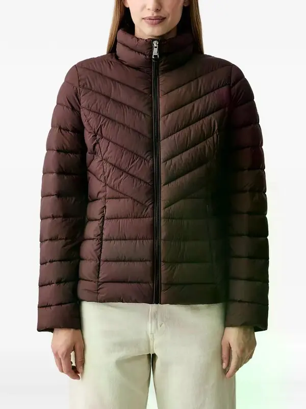 Dkny Quilted High-neck Jacket
