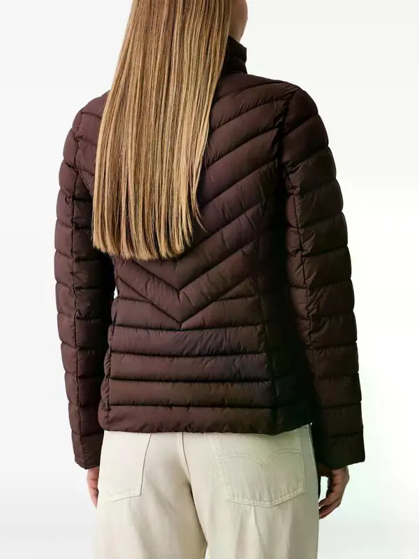 Dkny Quilted High-neck Jacket