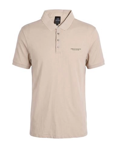 Armani Exchange Polo Shirt Size Cotton - Beige