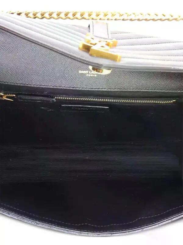Saint Laurent Classic Monogram Envelope Satchel