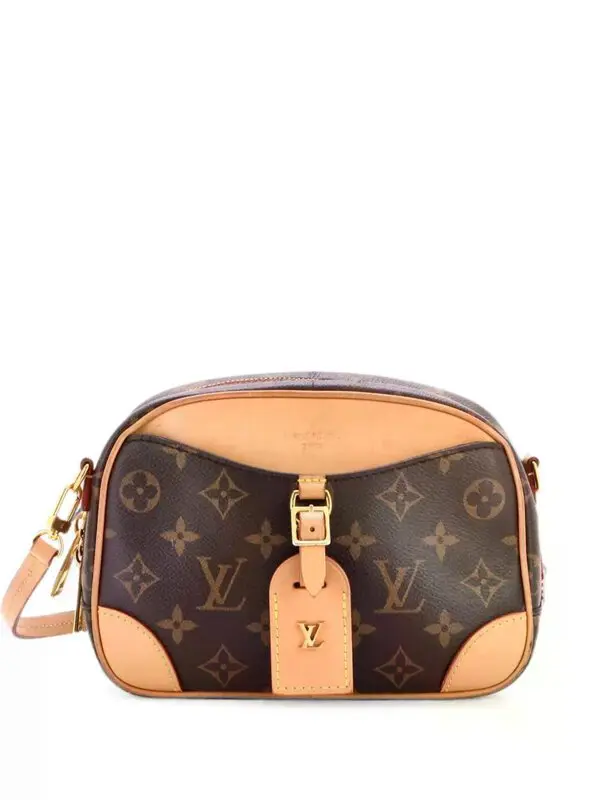 LOUIS VUITTON Monogram Canvas Mini Crossbody Bag - Brown