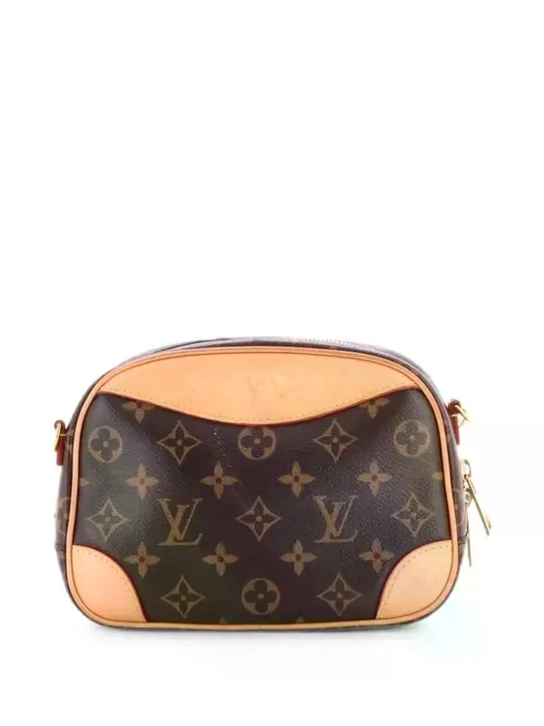 LOUIS VUITTON Monogram Canvas Mini Crossbody Bag - Brown