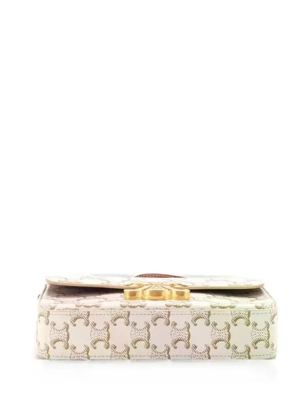 Celine Triomphe East-west Triomphe Coated Canvas Shoulder Bag