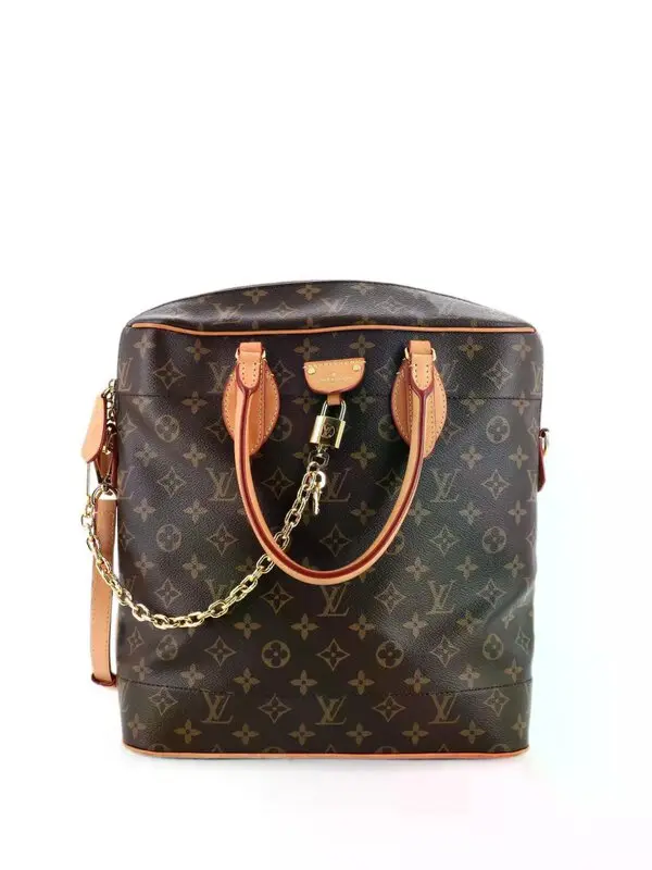 LOUIS VUITTON Monogram Canvas Mm Tote Bag - Brown