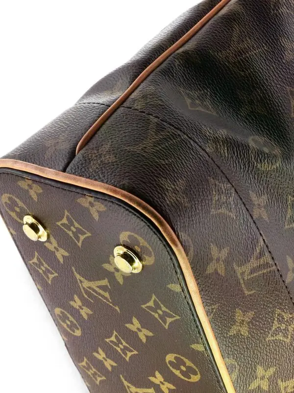 LOUIS VUITTON Monogram Canvas Mm Tote Bag - Brown