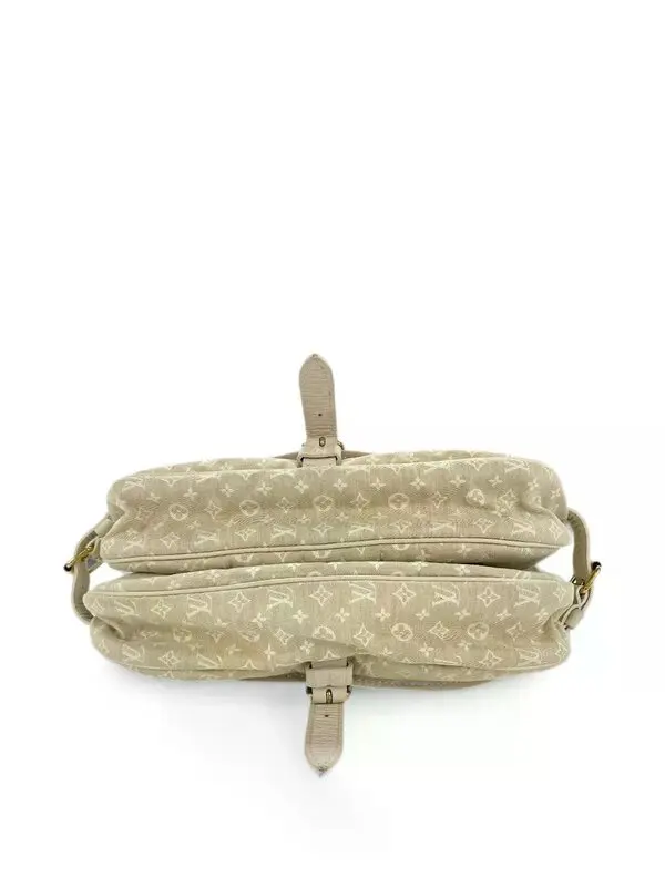 LOUIS VUITTON Monogram Saumur 30 Shoulder Bag - Neutrals