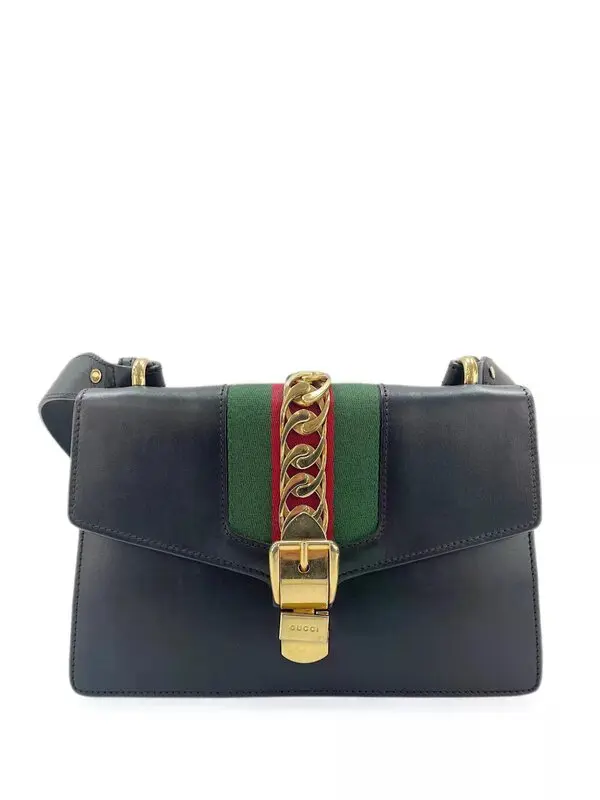 Gucci Sherry Line Shoulder Bag - Black