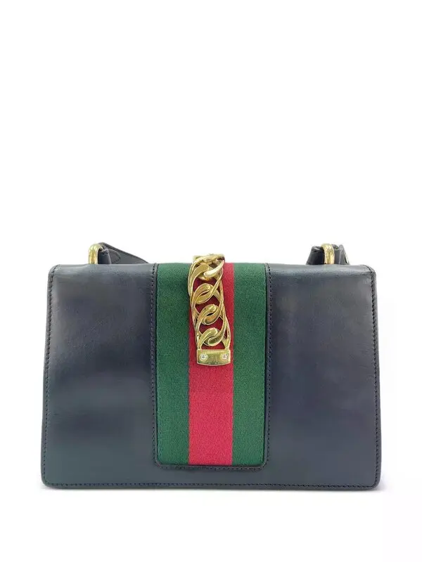 Gucci Sherry Line Shoulder Bag - Black