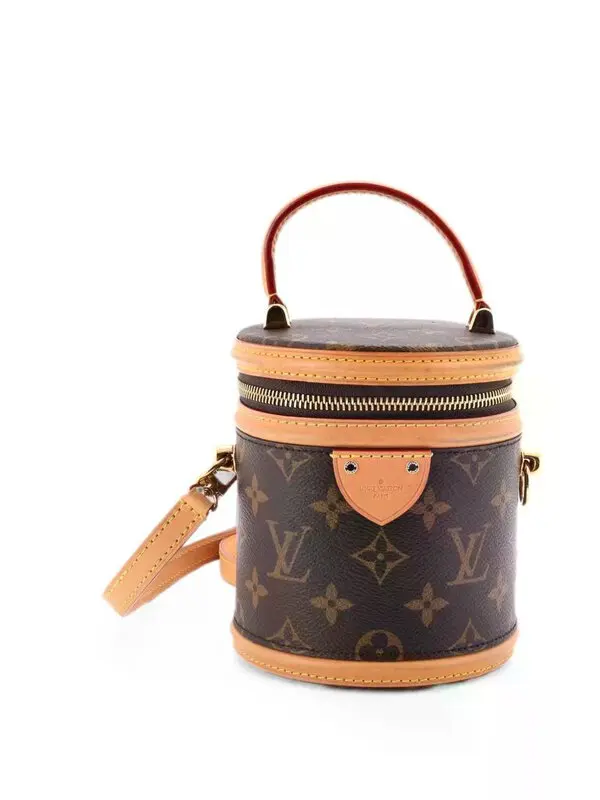 LOUIS VUITTON Cannes Handbag Monogram Canvas Nano Satchel