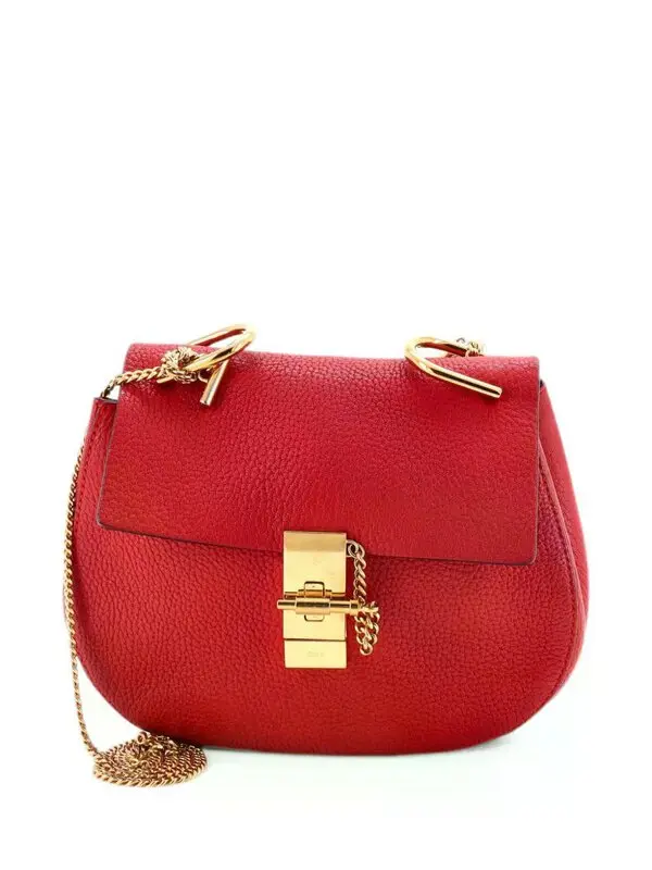 Chloé Drew Leather Small Crossbody Bag