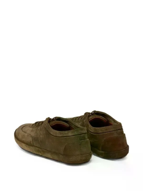 Marsèll Scatopelle Suede Lace-up Sneakers - Green