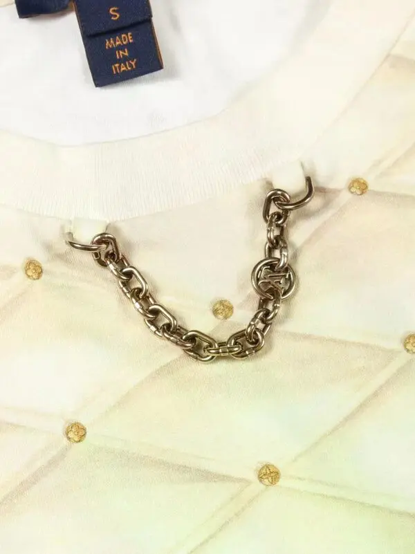 LOUIS VUITTON 2000s Chain-link T-shirt