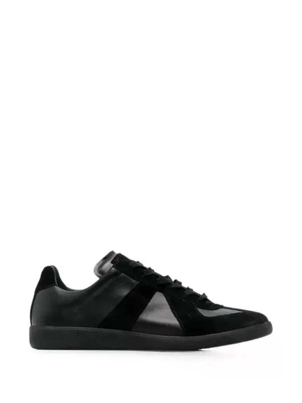 MAISON MARGIELA Replica Panelled Sneakers - Black