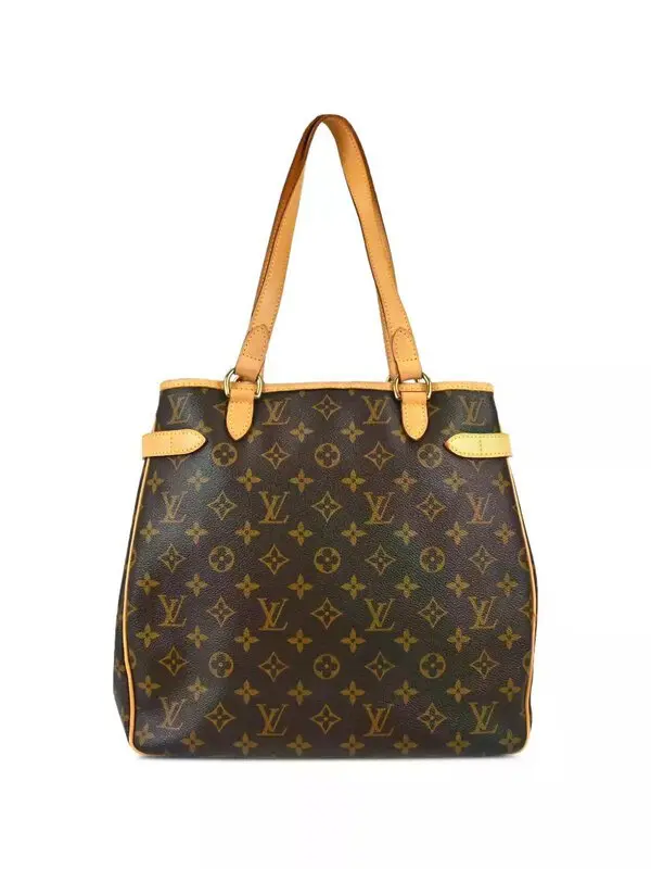 LOUIS VUITTON Monogram Pattern Tote Bag - Brown