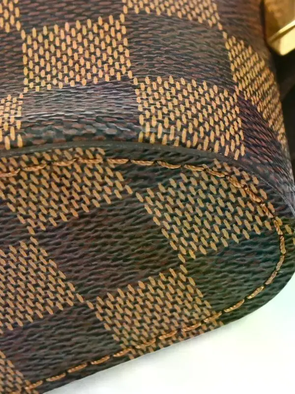 LOUIS VUITTON 2002 Geronimos Damier Ebene Belt Bag