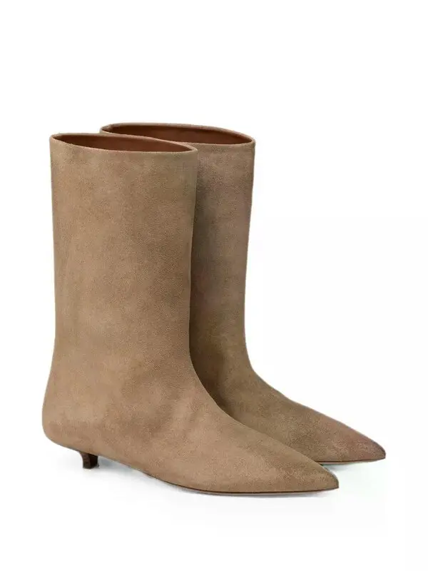 Marsèll Spino Pointed-toe Suede Boots