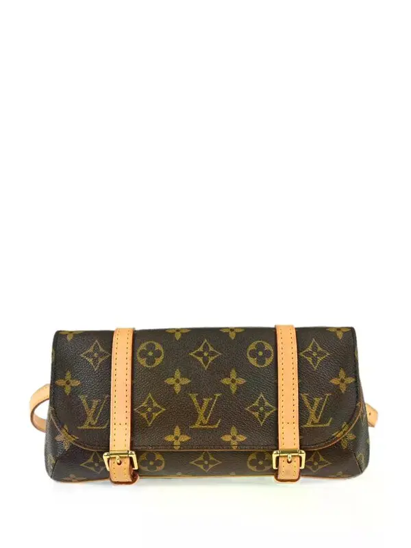 LOUIS VUITTON 2005 Marelle Monogram Pochette Belt Bag