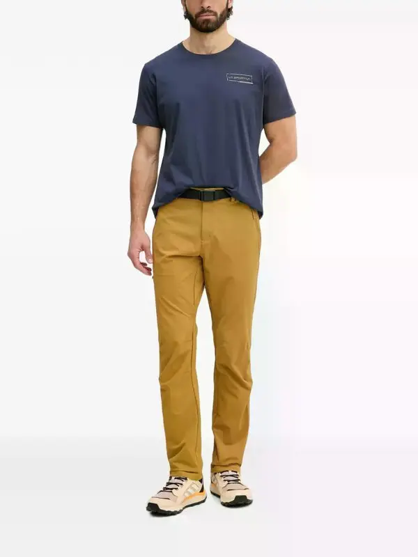 VIKING Expander Logo-print Zip-pockets Trousers