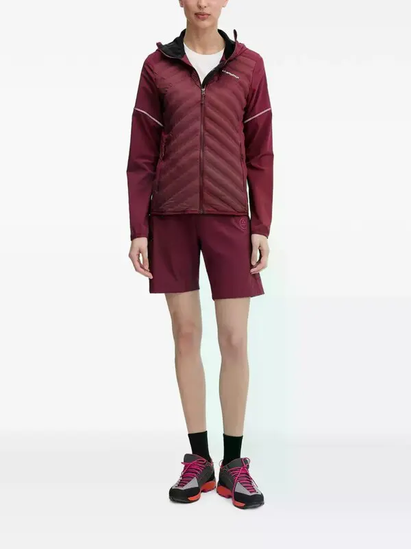 LA SPORTIVA Quilted Hooded Jacket - Red