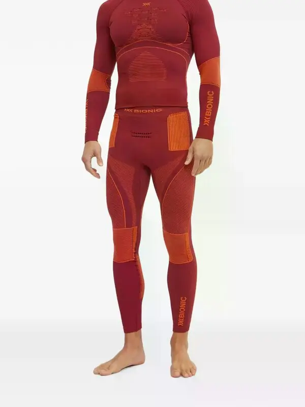 X-BIONIC Panelled Logo-print Ski Pants