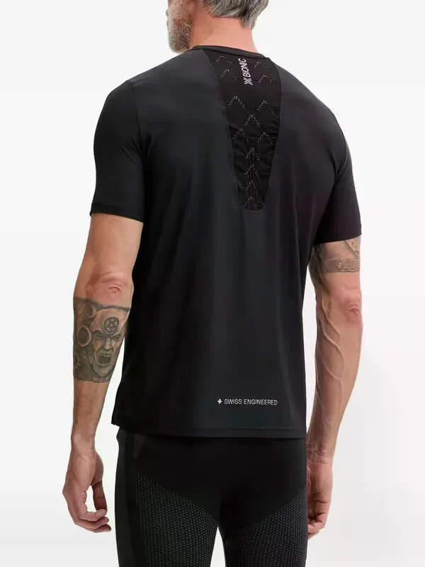 X-BIONIC Corefusion Run Logo-print Panelled T-shirt