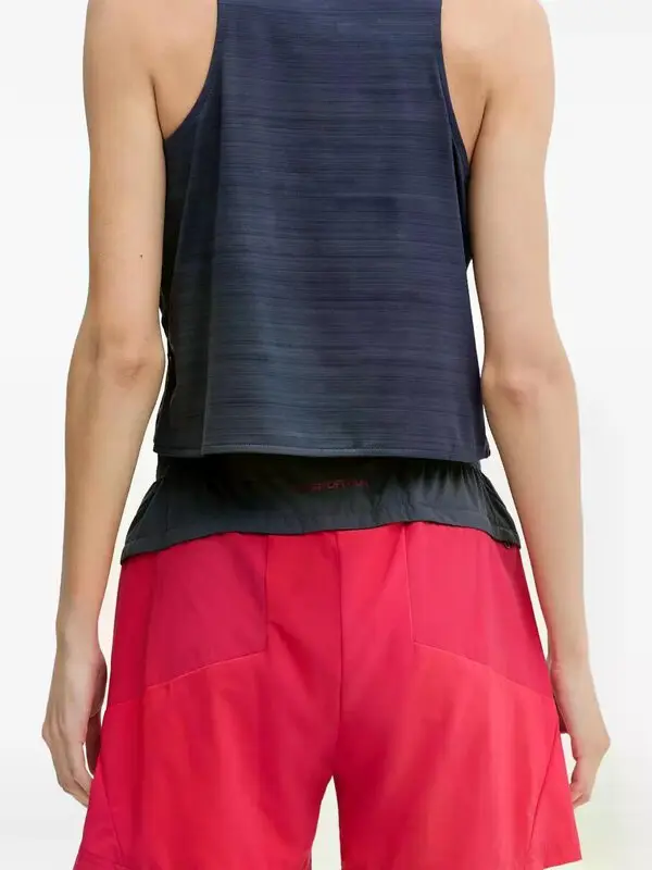 LA SPORTIVA Trail Guard Logo-print Panelled Shorts - Pink