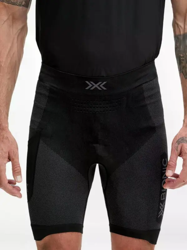 X-BIONIC Logo-print Panelled Shorts