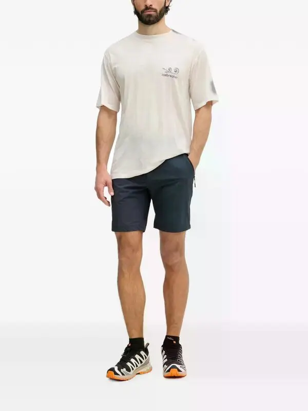 VIKING Expander Logo-print Zip-pocket Shorts