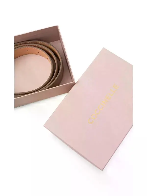 COCCINELLE Grained Leather Belt