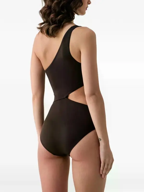 Michael Kors One-shoulder Cut-out Swimsuit