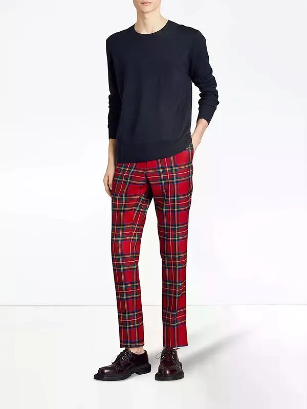 Burberry Check Detail Sweater