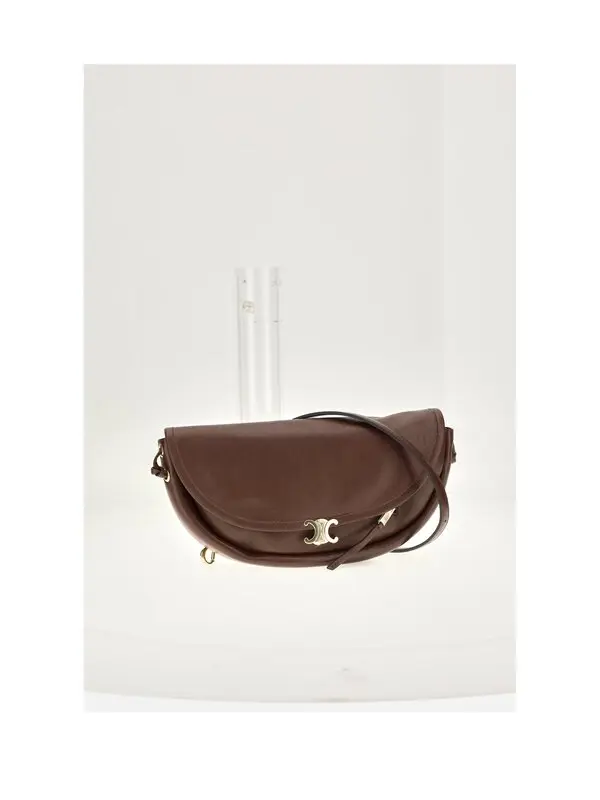 Celine Small Halfmoon Soft Triomphe