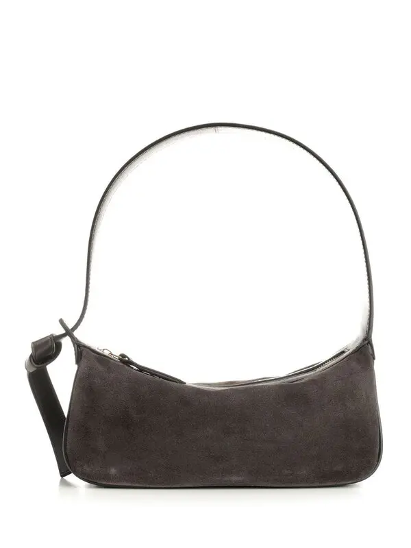 Bottega Veneta Suede And Nappa Intrecciato Shoulder Bag