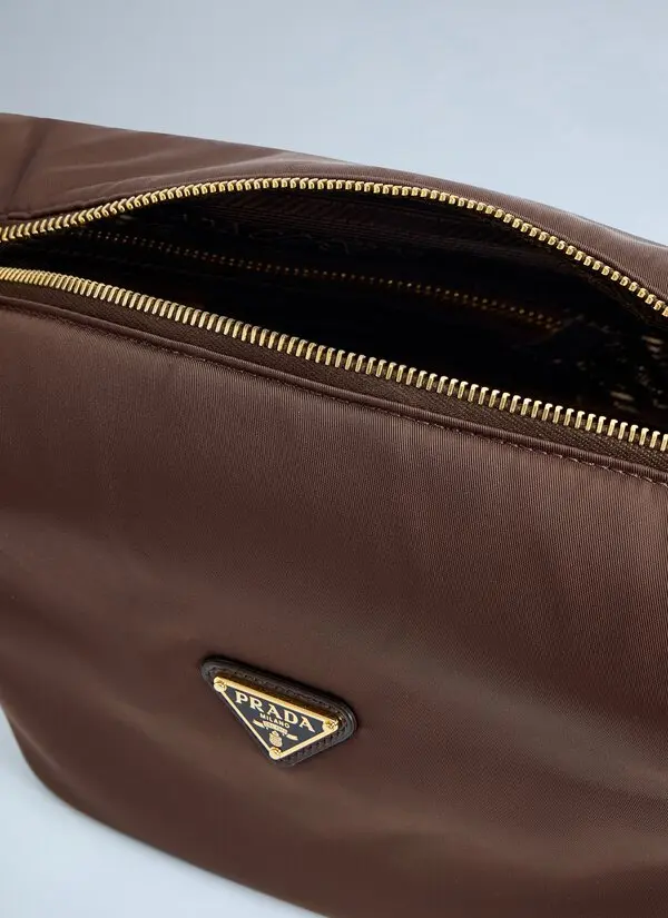 Prada Re-nylon Chérie Mini Handbag - Brown