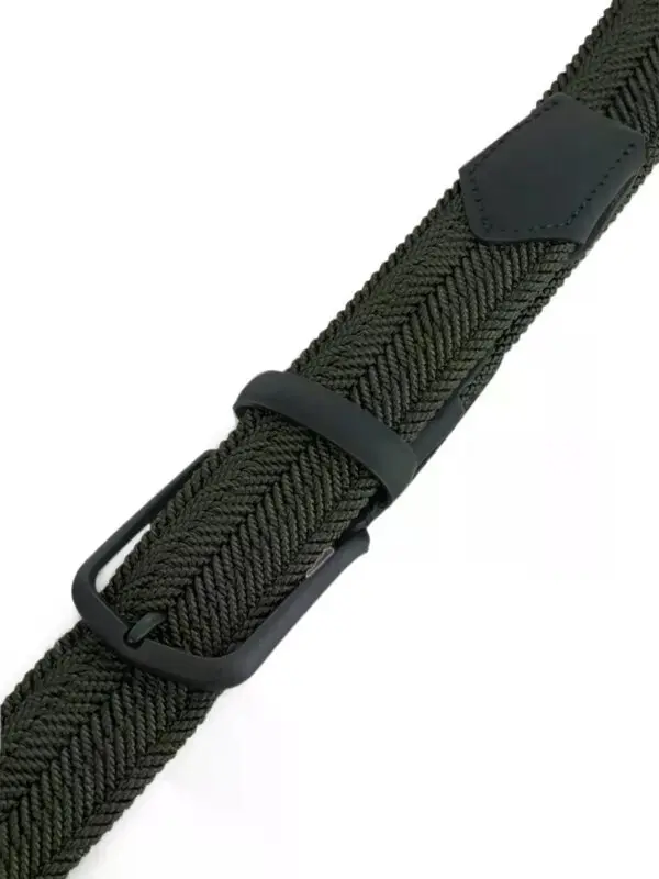 Boggi Milano Woven Stretch Viscose Blend Belt