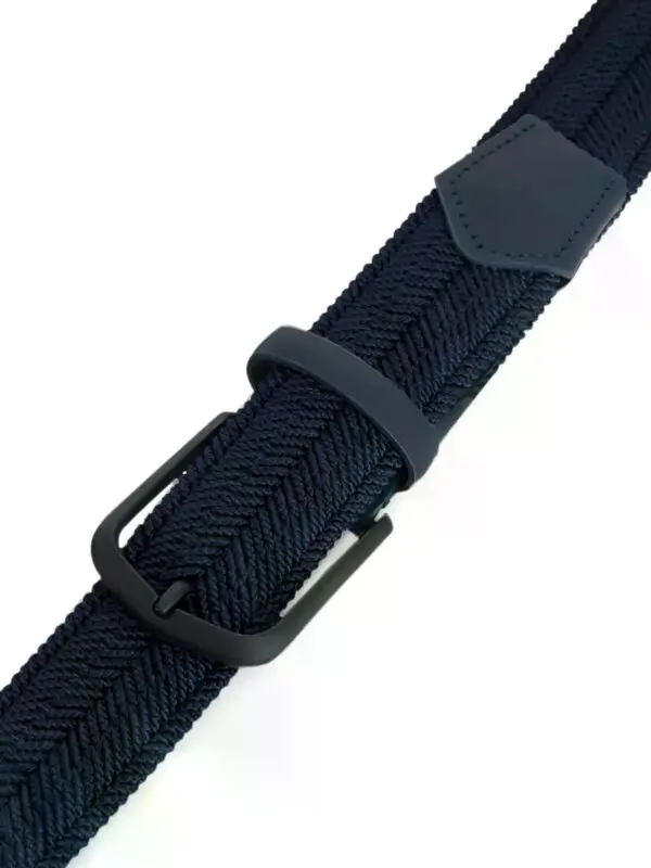 Boggi Milano Woven Stretch Viscose Blend Belt