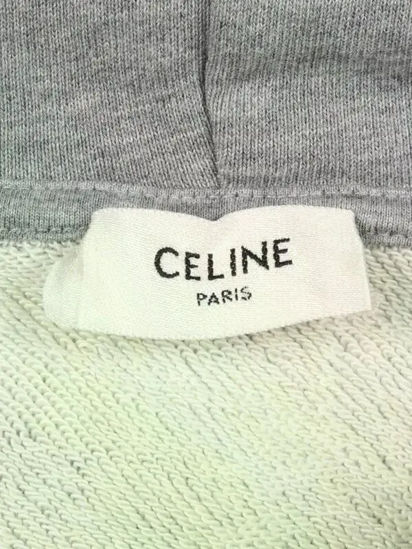 Celine Flocky Logo Hoodie